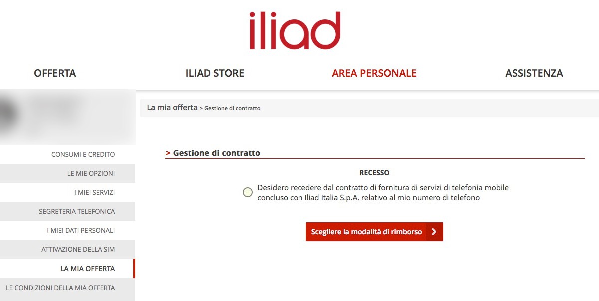 Iliad Area Personale App Iliad