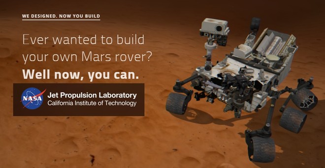 JPL Open Source Rover, ora tutti potranno progettare un rover per la NASA