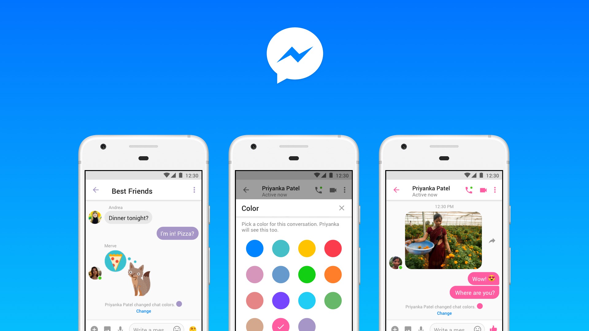 Facebook Messenger Lite consente di inviare GIF, file e personalizzare ...
