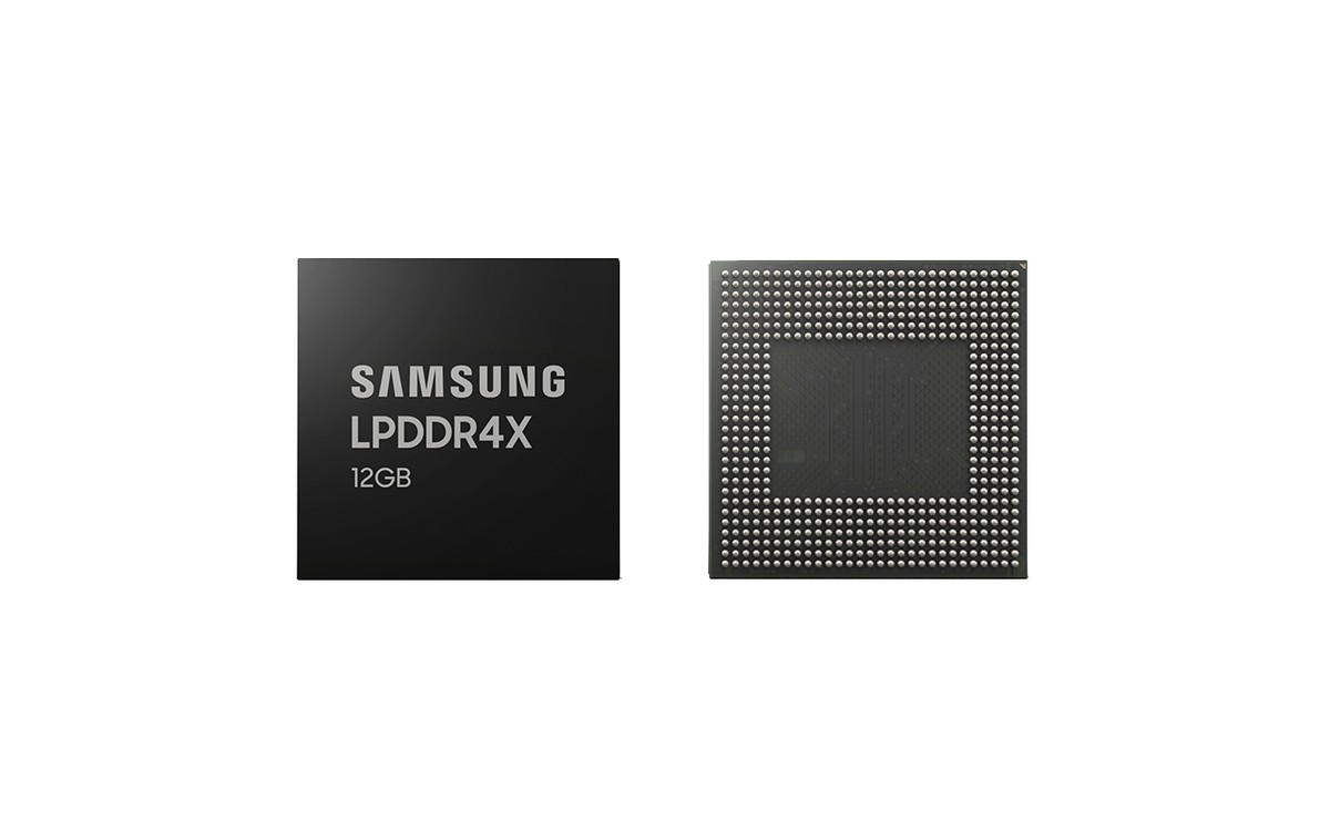 Samsung: DRAM LPDDR4X da 12GB in produzione per gli smartphone del ...