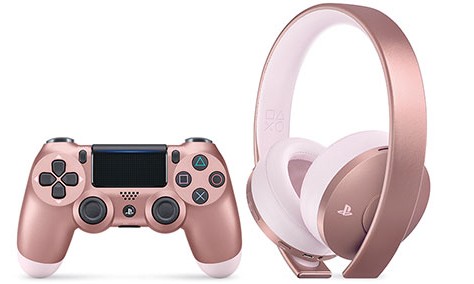 Sony ps4 controller rose gold store