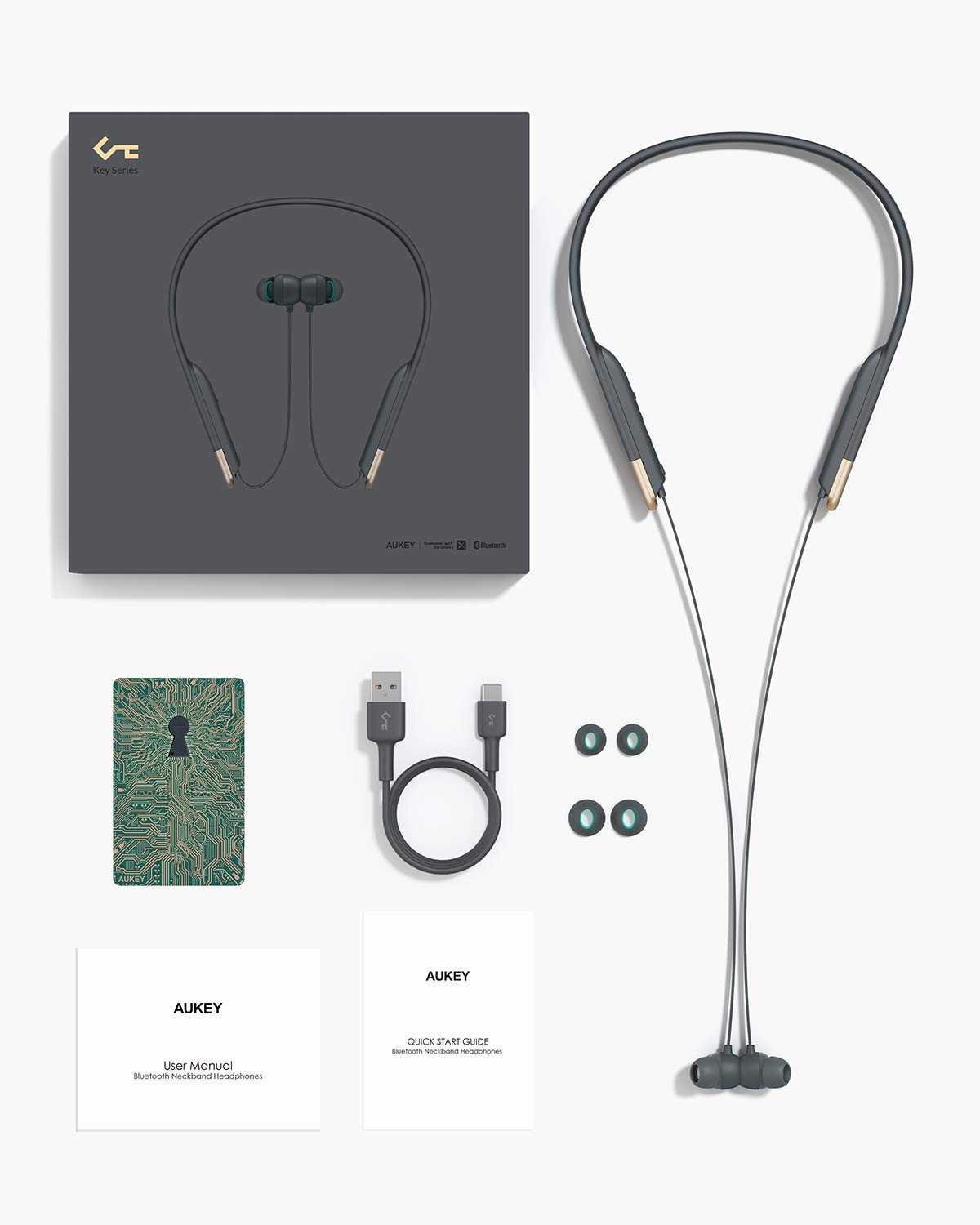 Le Migliori Cuffie Aukey Bluetooth 5 0 Ad Archetto In Offerta Col 40
