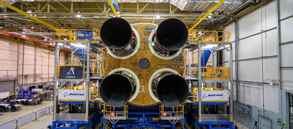 NASA: il serbatoio del razzo SLS fatto esplodere con successo in un ...