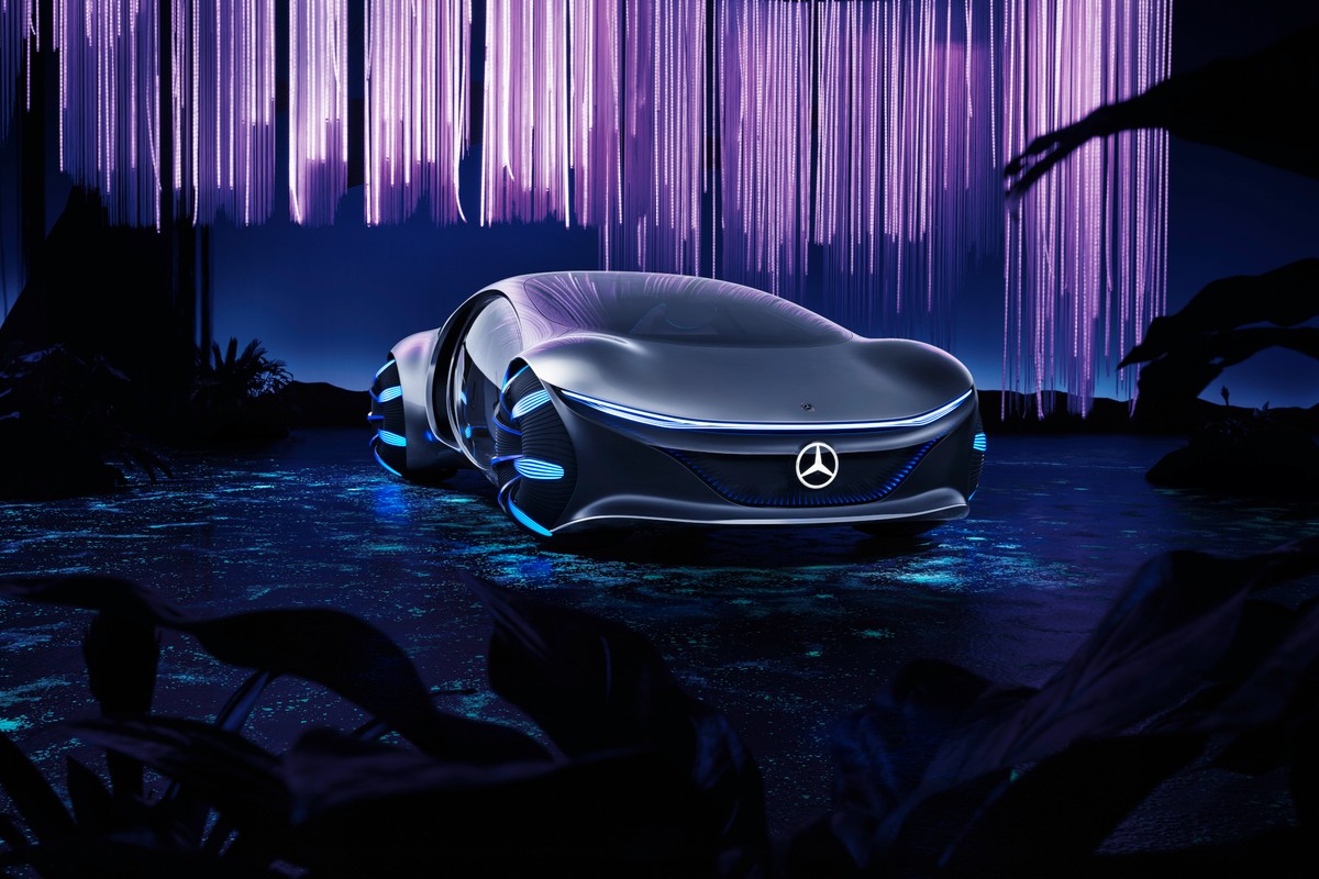 Mercedes Vision AVTR, la concept car ispirata ad AVATAR al CES 2020 ...