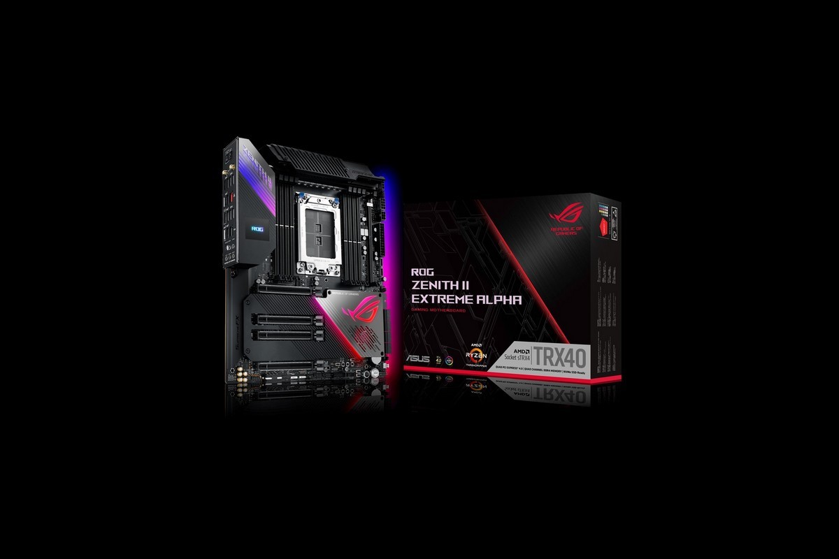 ASUS ROG Zenith II Extreme Alpha è la motherboard per ThreadRipper 3990X