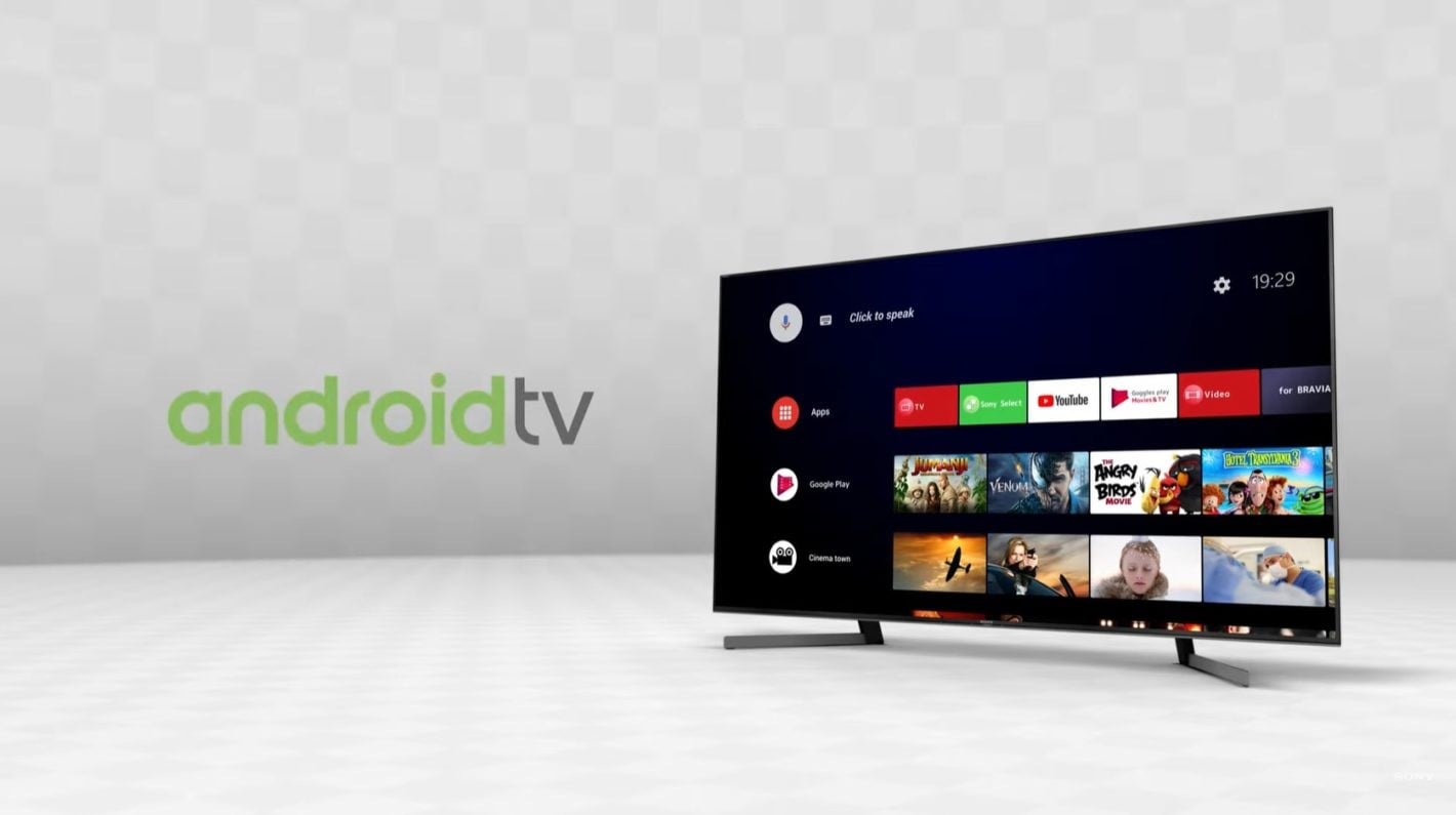 Sony: è partita la seconda fase dell'aggiornamento ad Android TV 9 Pie
