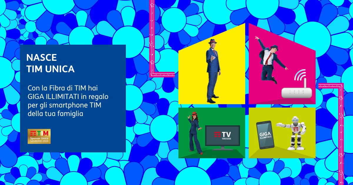 TIM Unica: come ricevere Giga illimitati per i clienti linea Fissa e Mobile