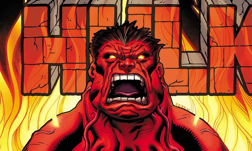 Hulk Verde Contro Hulk Rosso