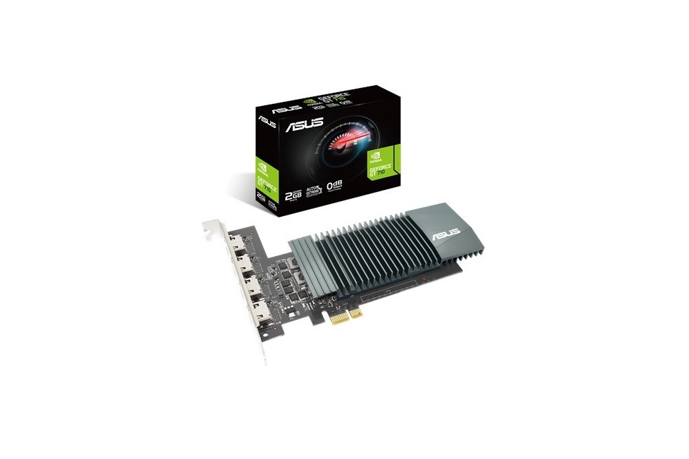 GeForce GT710, nuova versione con 4 porte HDMI