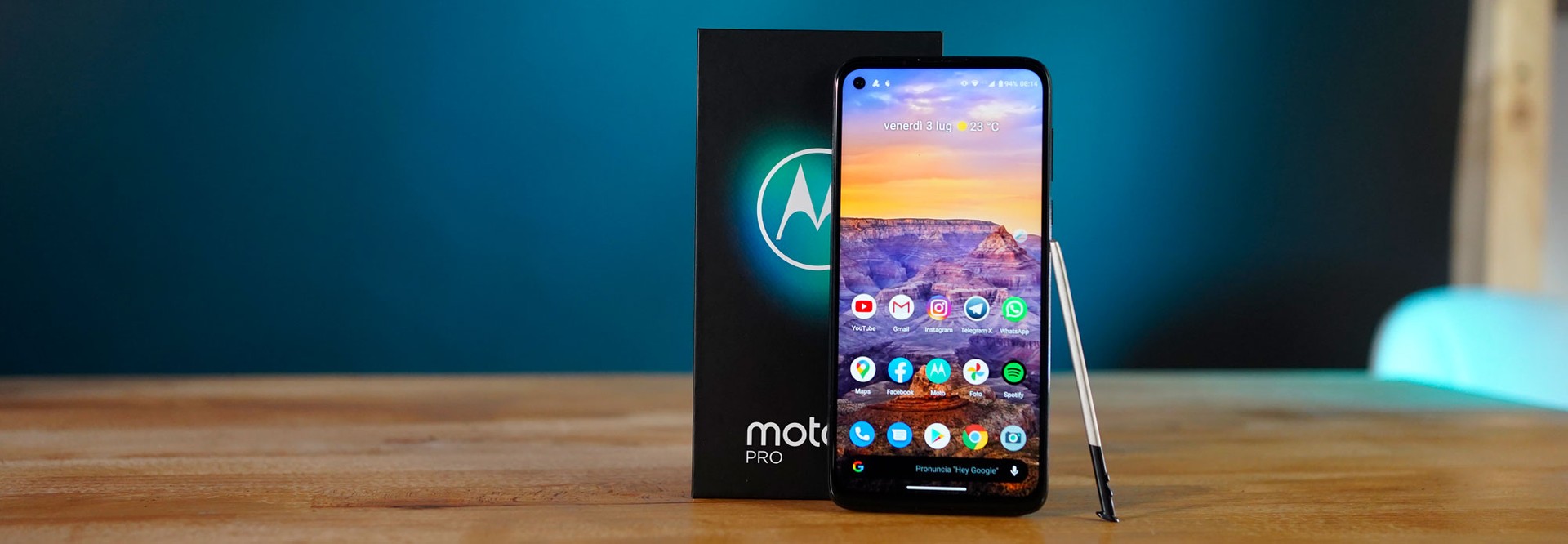 Recensione Motorola Moto G PRO, tanta autonomia e pennino integrato!