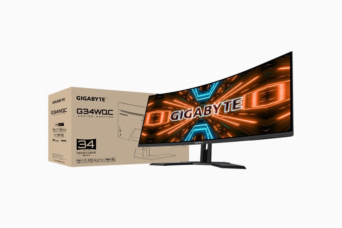 Gigabyte annuncia G34WQC, monitor gaming curvo da 34" - HDblog.it