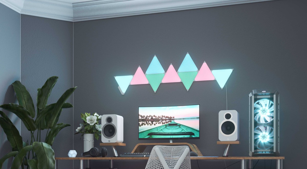 Nanoleaf Triangles e Mini Triangles, arrivano nuove luci smart modulari ...