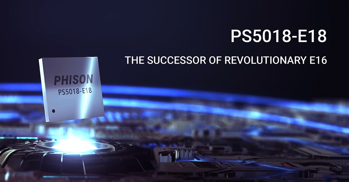 Phison E18 ufficiale: il controller PCIe 4.0 equipaggerà SSD da oltre 7 ...