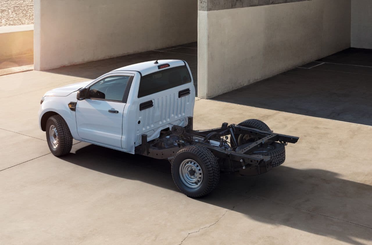 Ford Ranger ancora più versatile grazie alla versione telaio cabinato