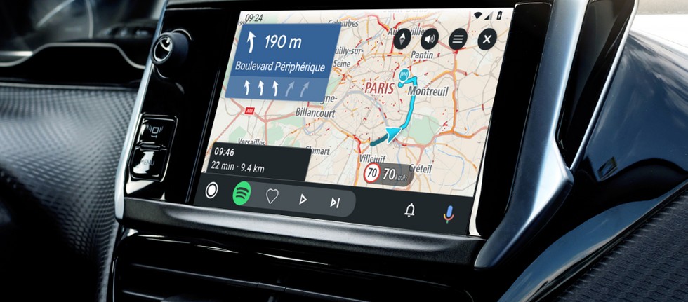 TomTom GO Navigation sale a bordo dei veicoli con Android Auto