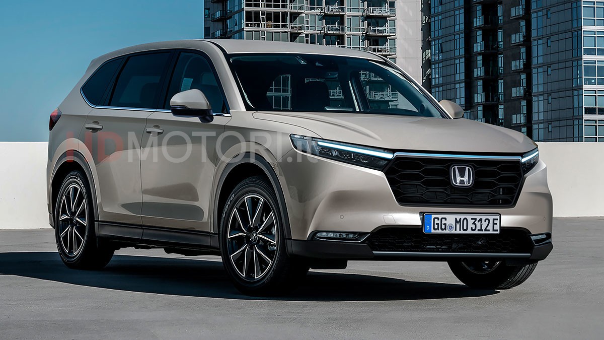 Honda CR V e HEV ecco come potrebbe essere la prossima generazione del SUV HDmotori